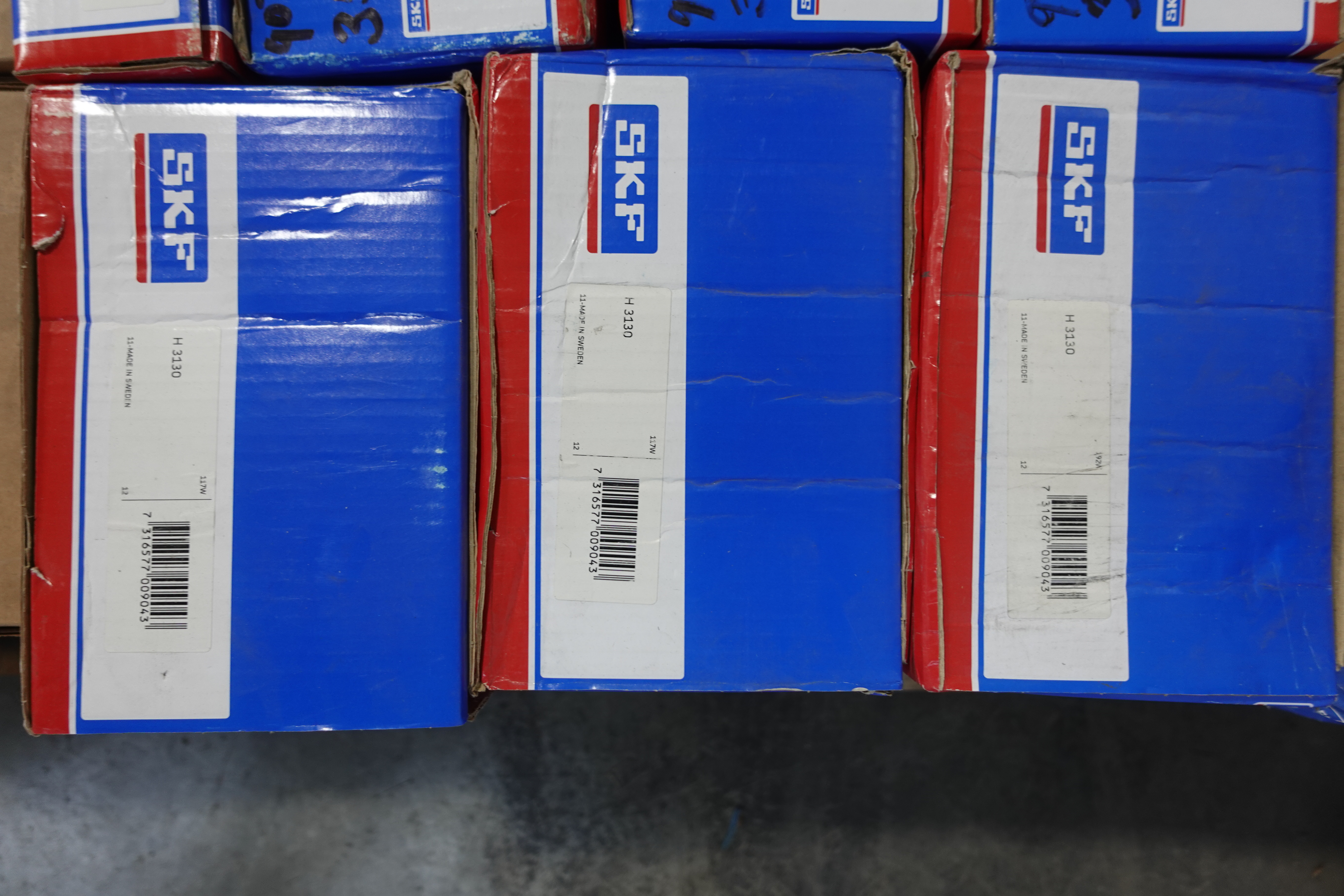SKU 1739632 - PALLET OF ASSORTED SKF BEARINGS AND BEARING ACCESSORIES ...