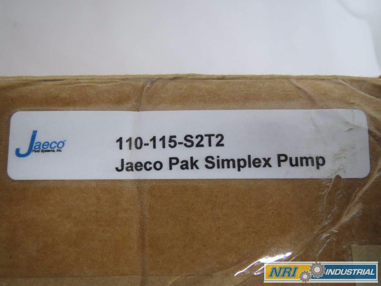 JAECO 110-115-S2T2 1/3HP SIMPLEX METERING PUMP