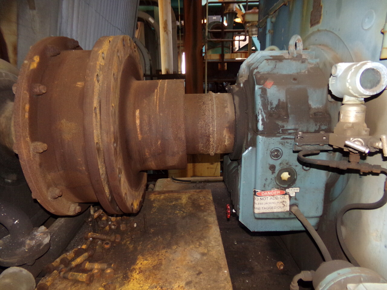 2008 ABB AMC 800M8A BSFV 3 PHASE INDUCTION MOTOR