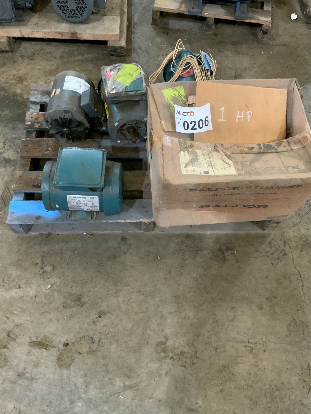 Bulk Lot of 1 HP Motors (Quantity of 5) For Sale | Aucto