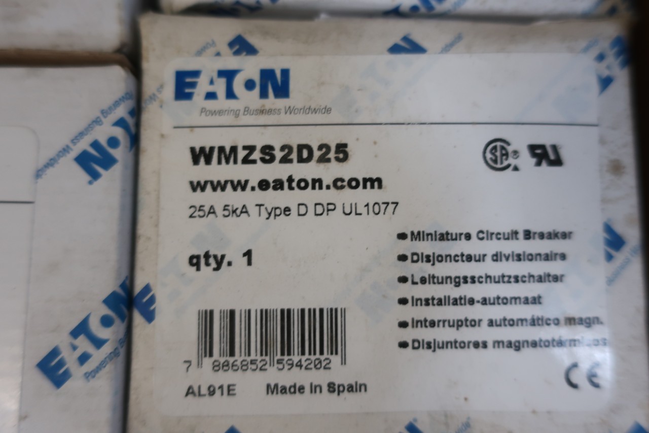 2 PALLETS OF ASSORTED EATON CIRCUIT BREAKERS For Sale | Aucto