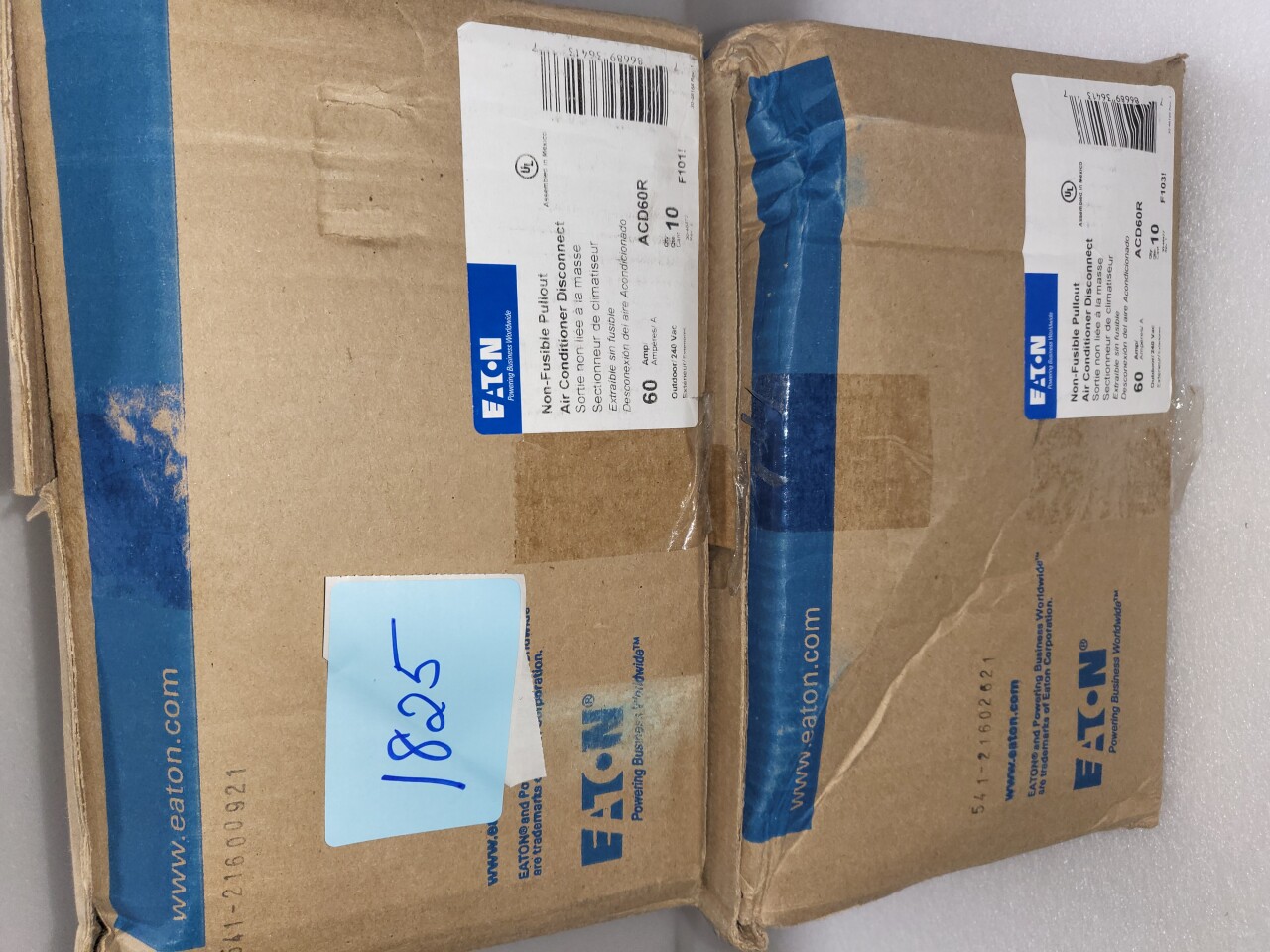 Eaton Non-Fusible Pullout Air conditioner disconnect