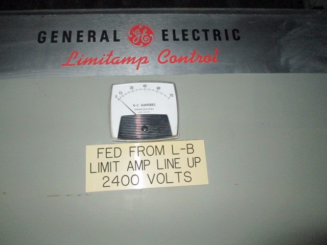 General Electric LimitAmp Control Size 6R 2300 Volt 300 Hp 84 Amp Fuse ...