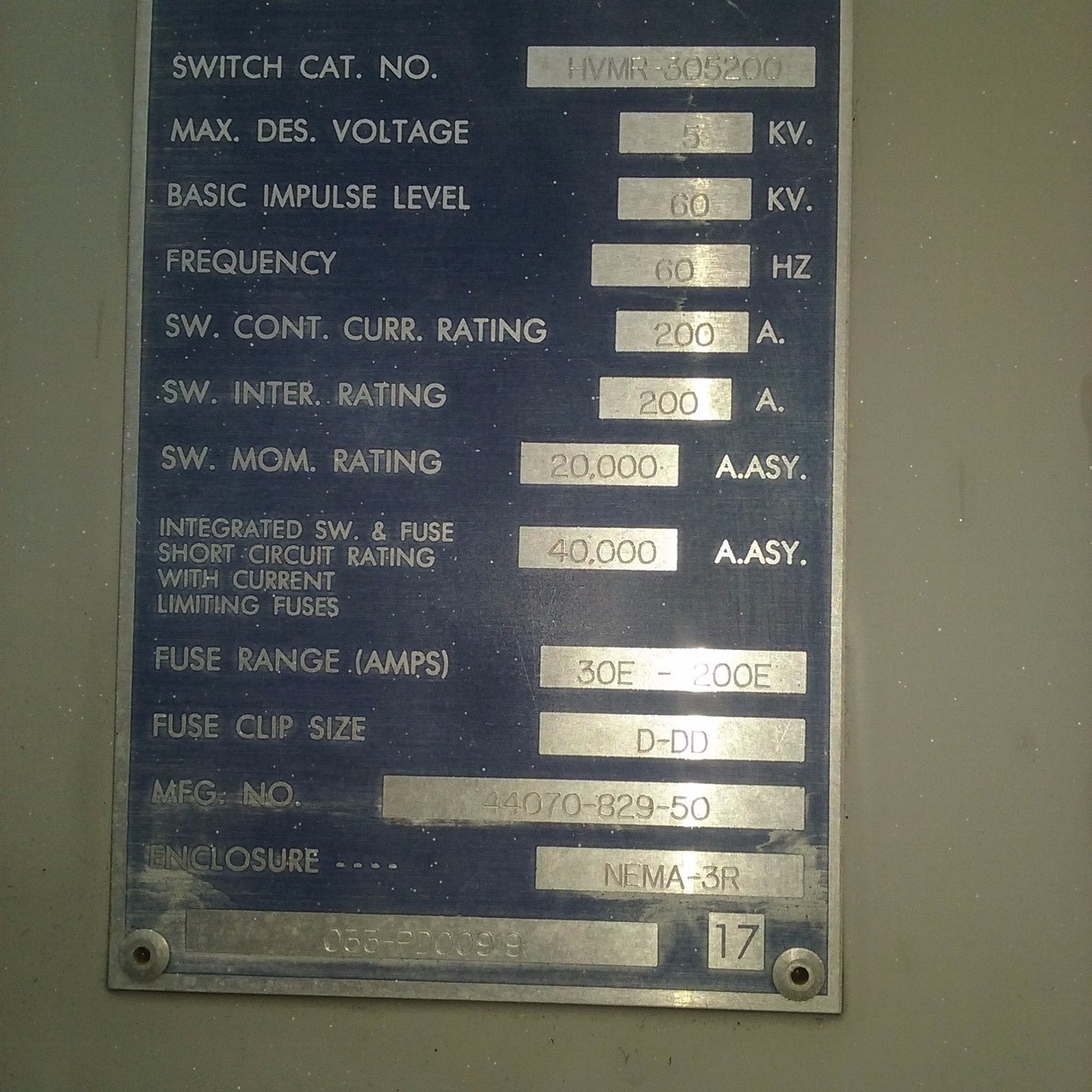 Howard Industries 2400H.Volt 500 Kva 3Ph Transformer Nema Size 3R ...