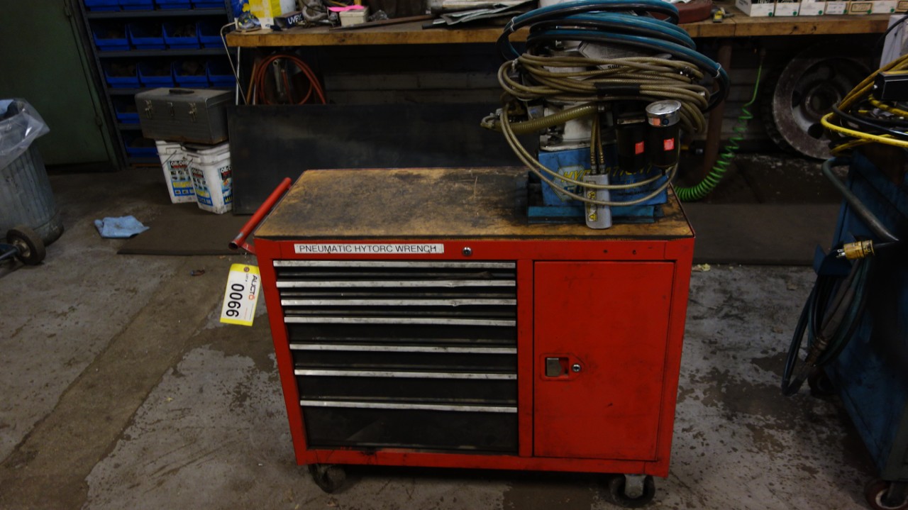 DOVER SWEENEY X1A HYDRATIGHT PNEUMATIC TORQUE WRENCH MOBILE TOOL ...