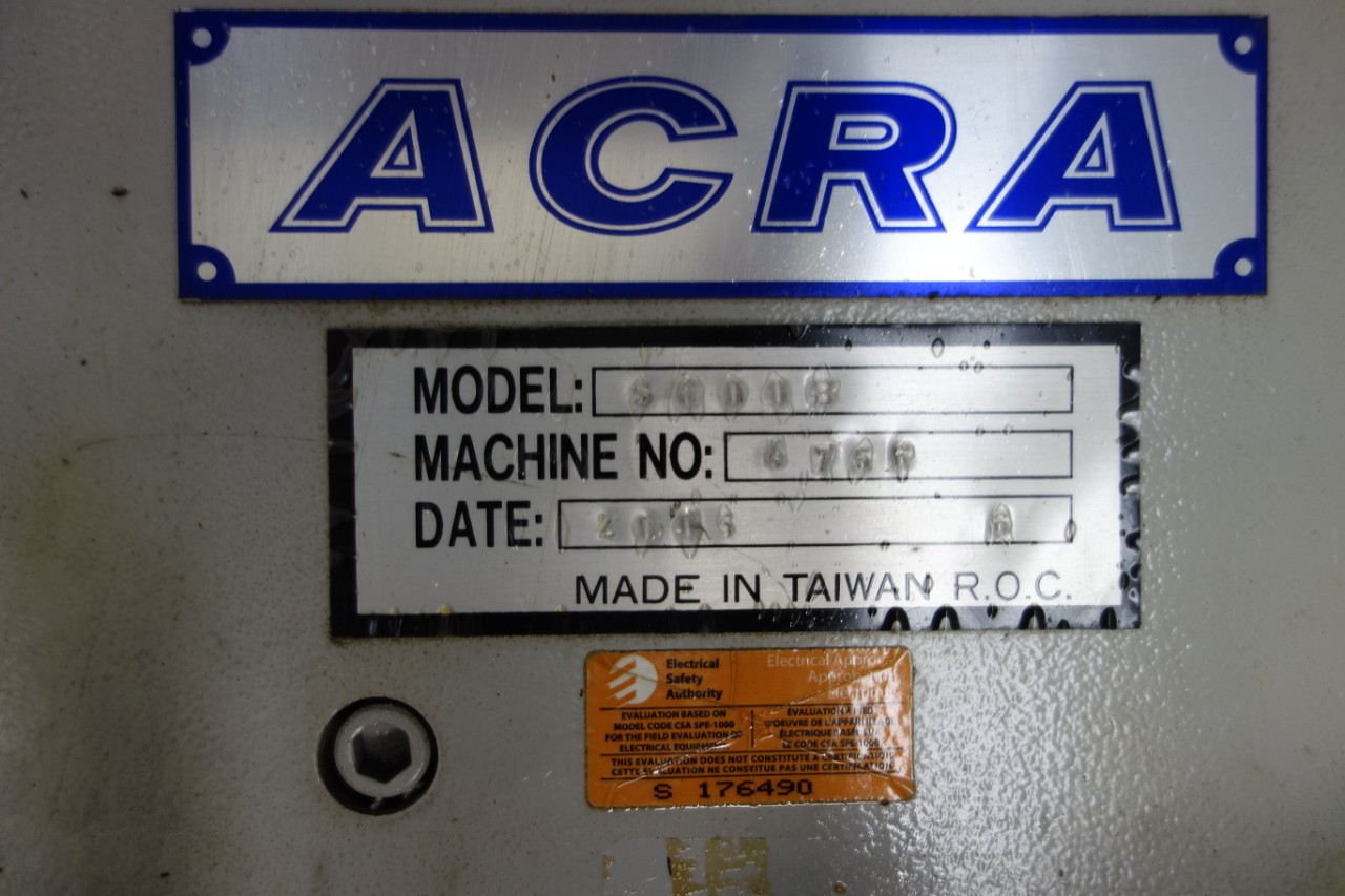 ACRA GEARED HEAD DRILL PRESS