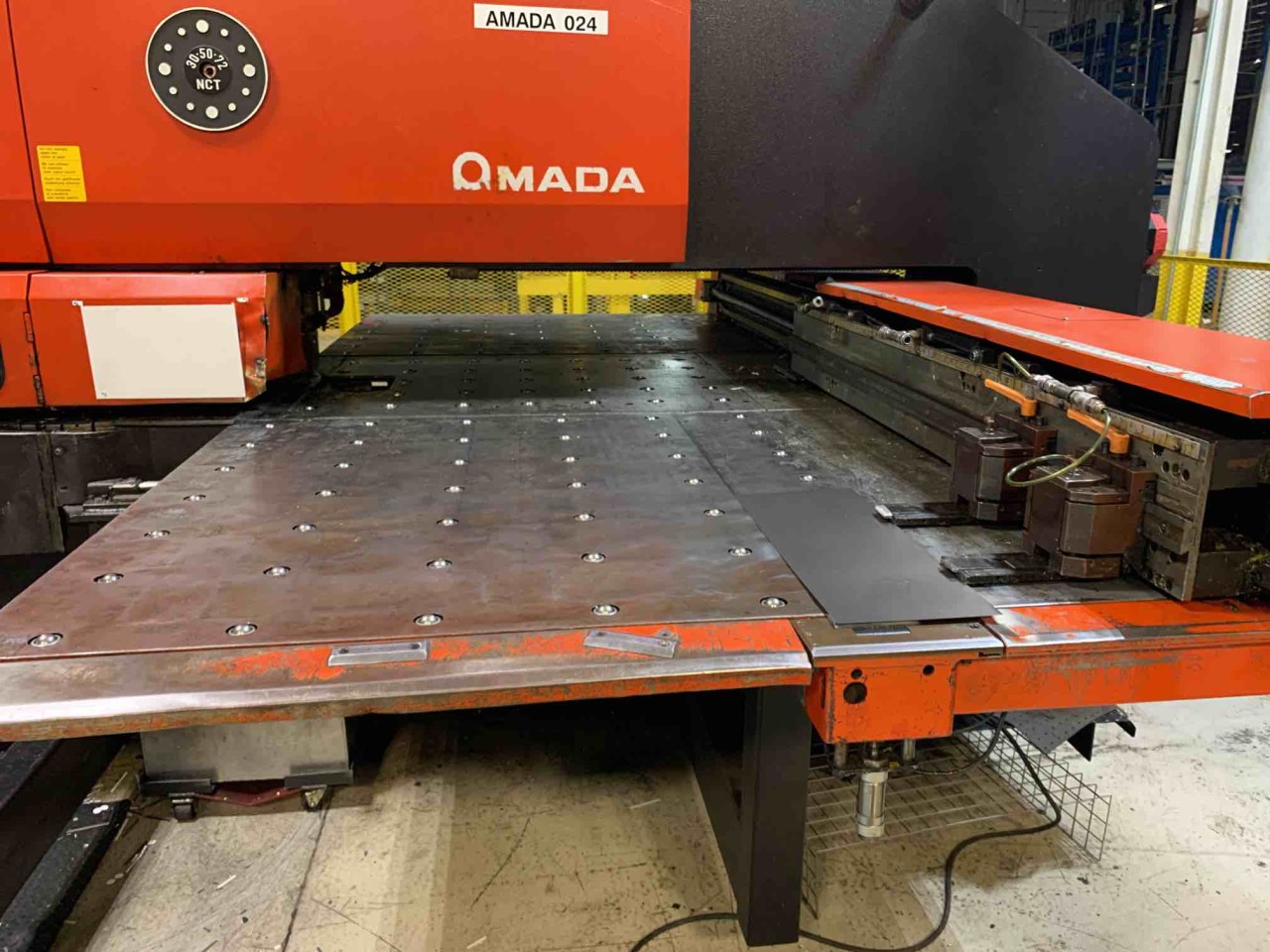 Amada PEGA-357 305072 CNC Turret Punch Press with Amadan-04P-C Controller