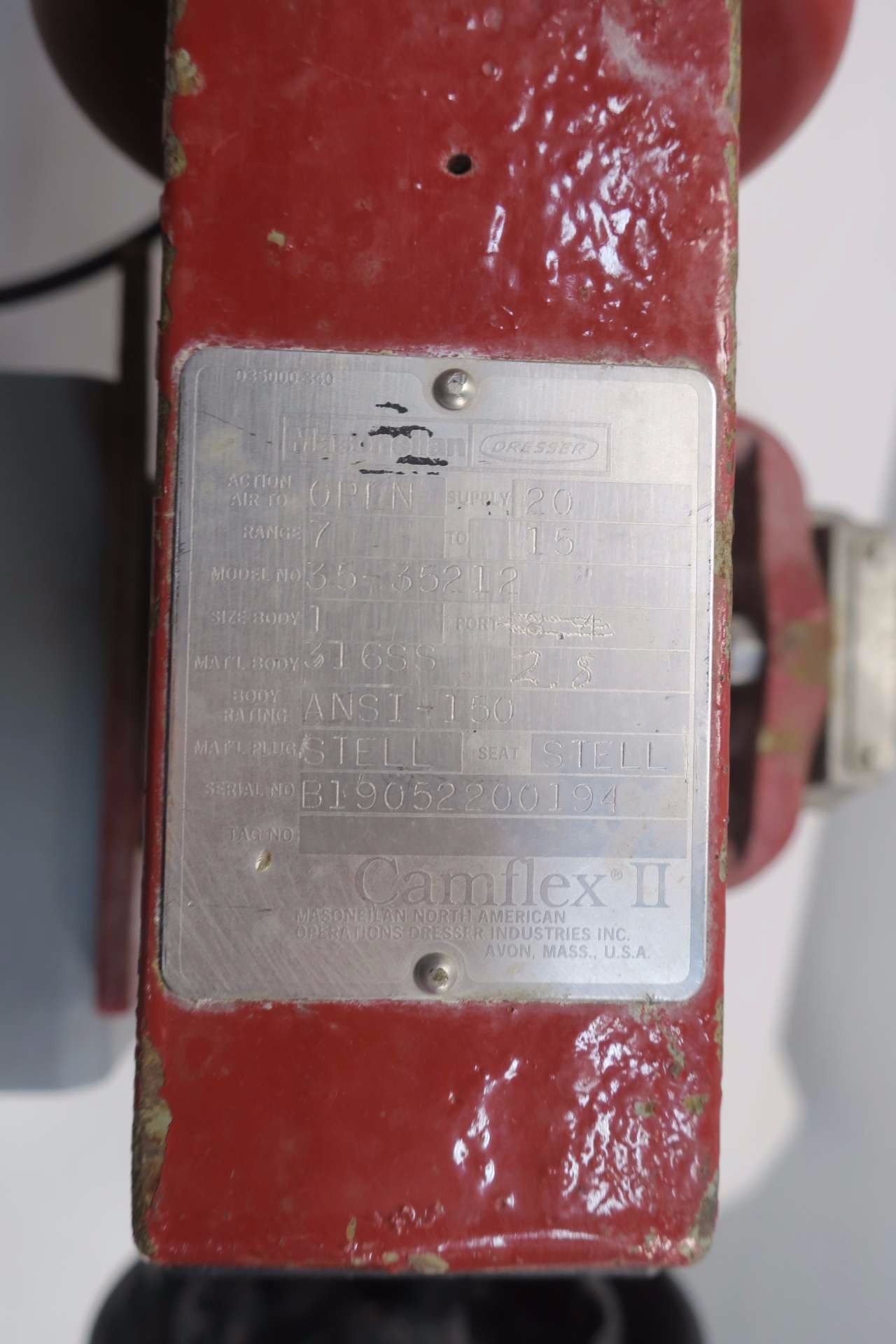 MASONEILAN DRESSER 35-35212 1 IN CONTROL VALVE For Sale | Aucto