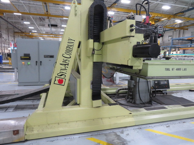Gemcor CNC Horizontal Drill/Rivet Machine w/2 Axis Positioner Model: DM ...