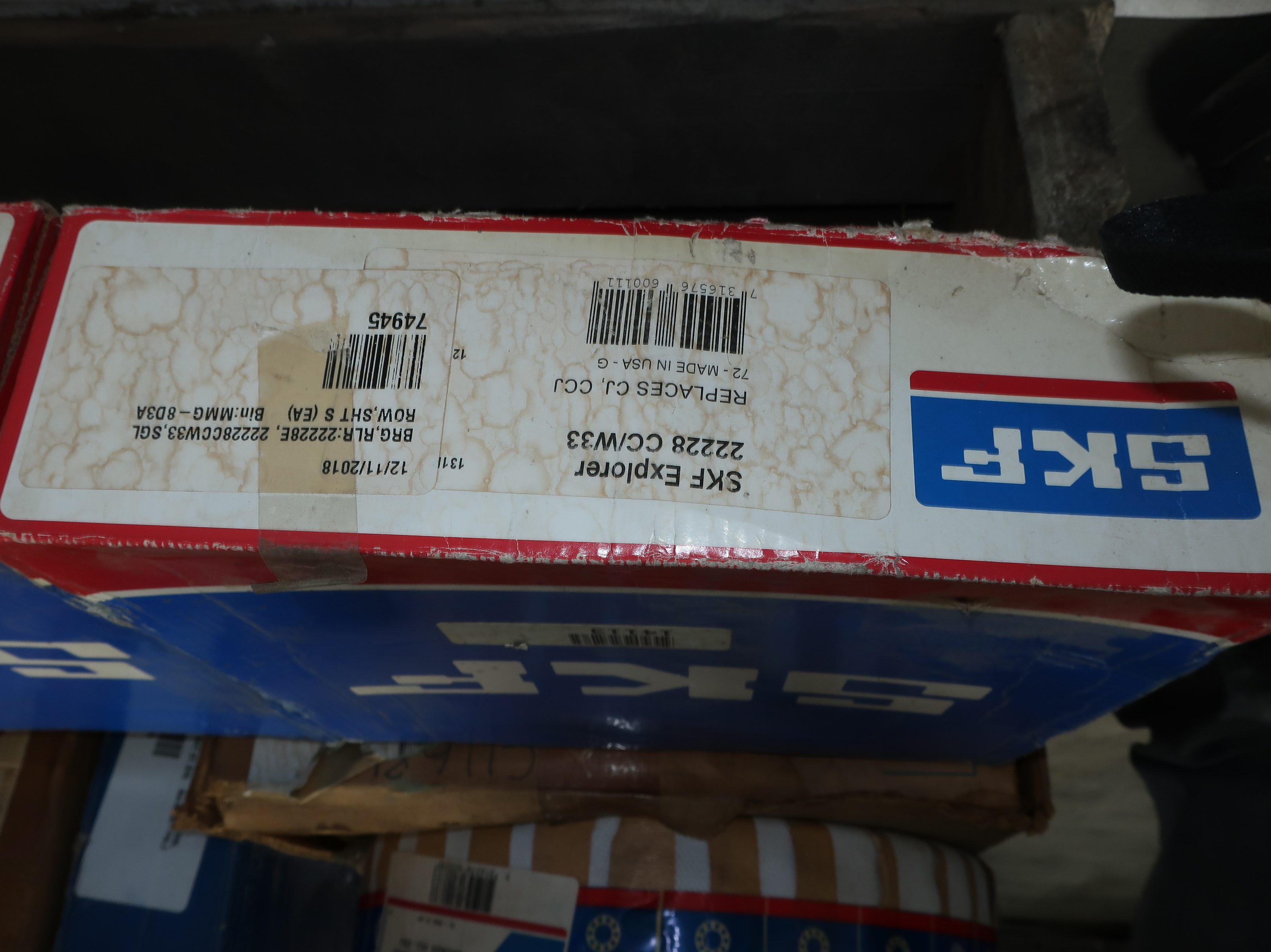 SKU 1739351 - PALLET OF ASSORTED SKF BEARINGS For Sale | Aucto