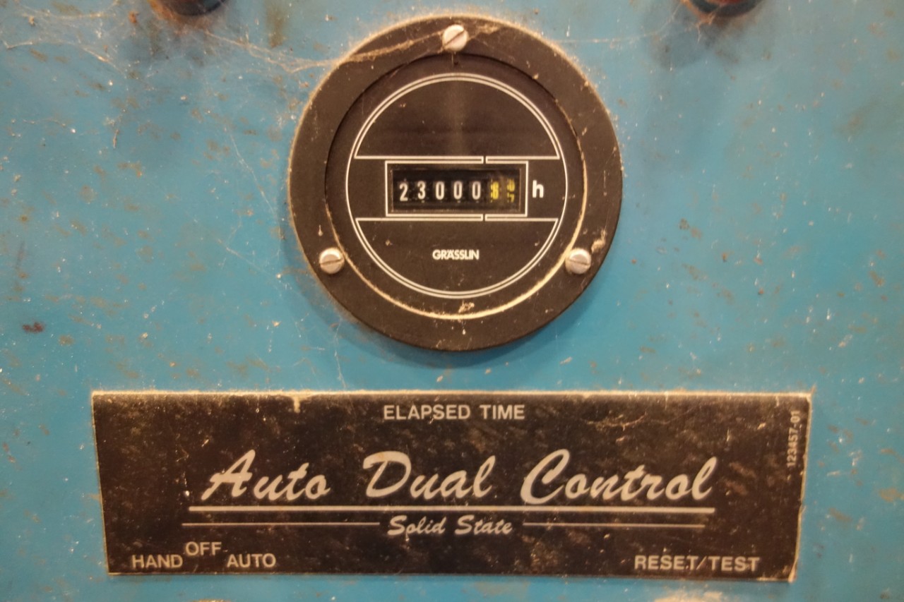 QUINCY 740 AIR COMPRESSOR, 150 HP, DUAL CONTROL For Sale | Aucto