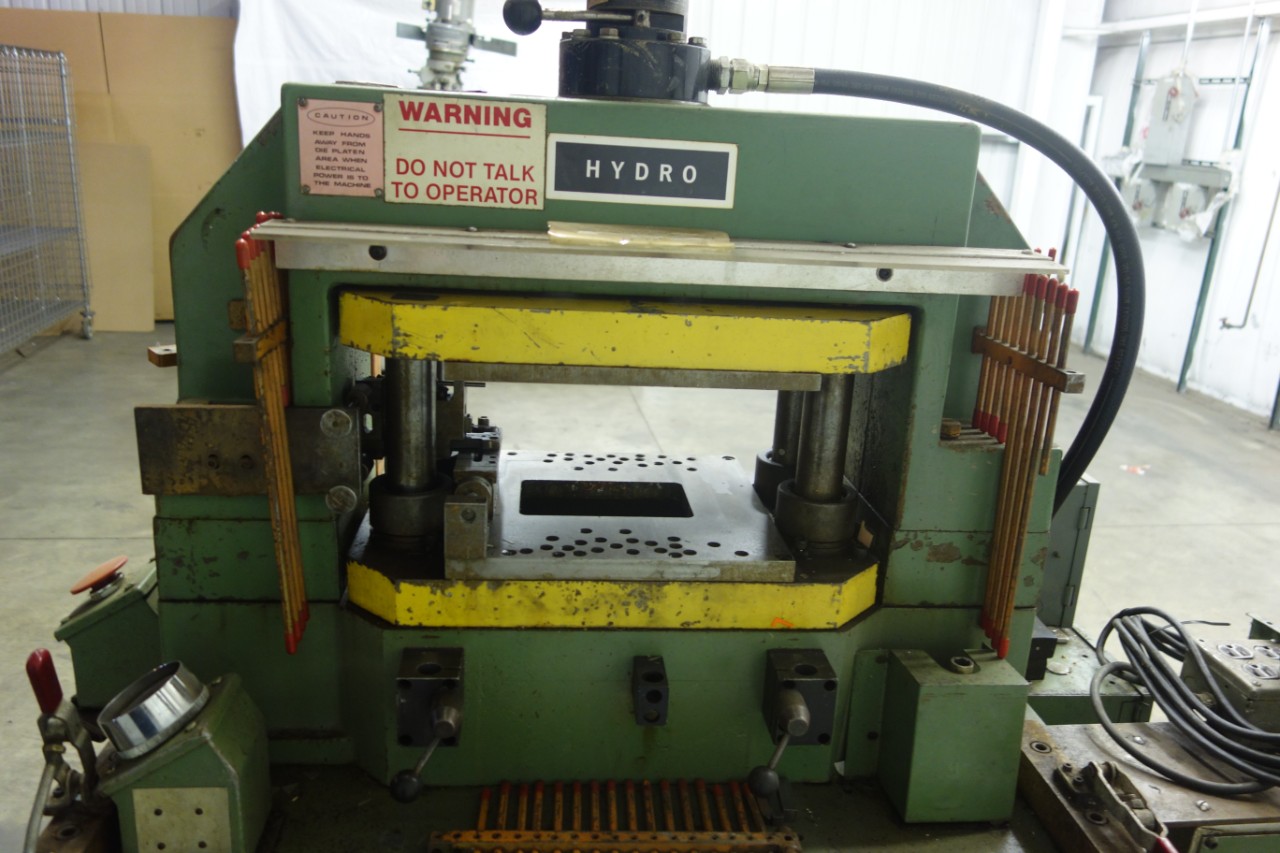 HYDRO HYDRAULIC PUNCH AND DIE PRESS For Sale | Aucto