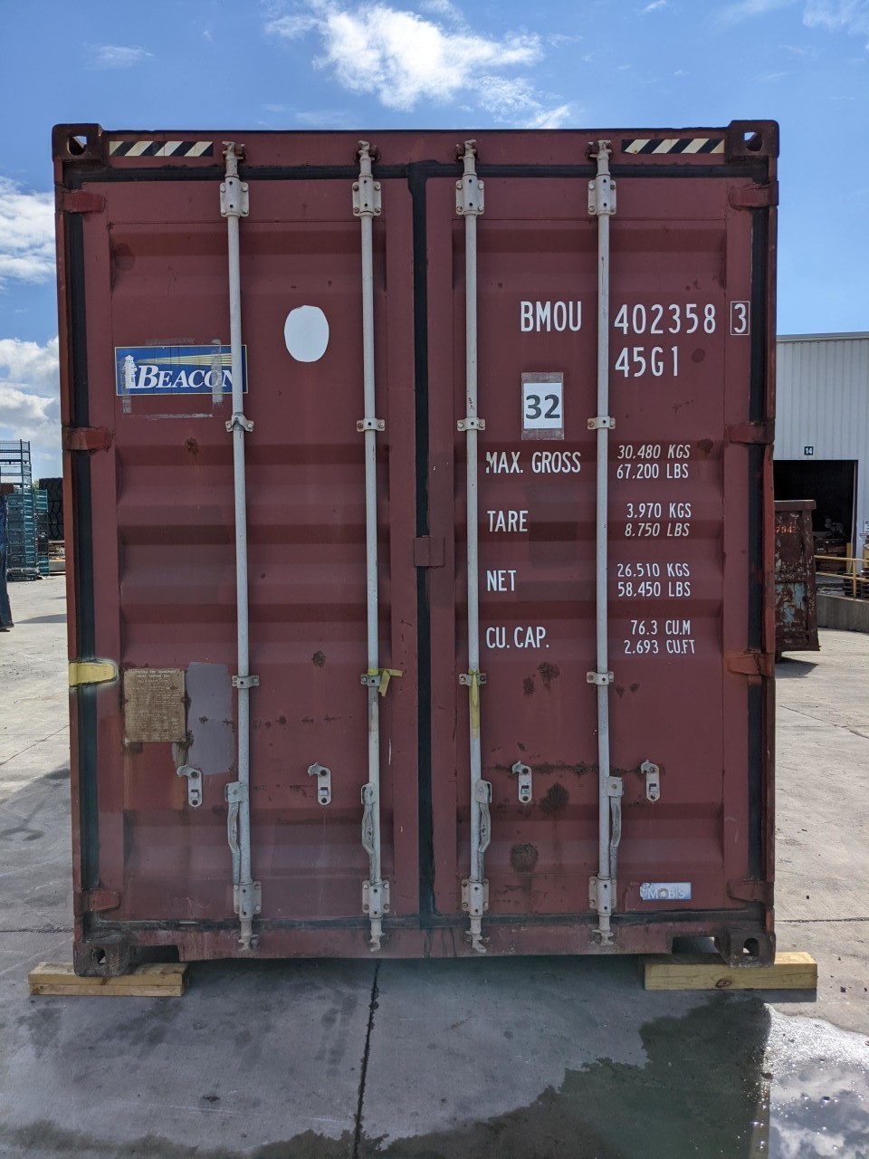 BEACON 40FT HIGH CUBE SHIPPING CONTAINER