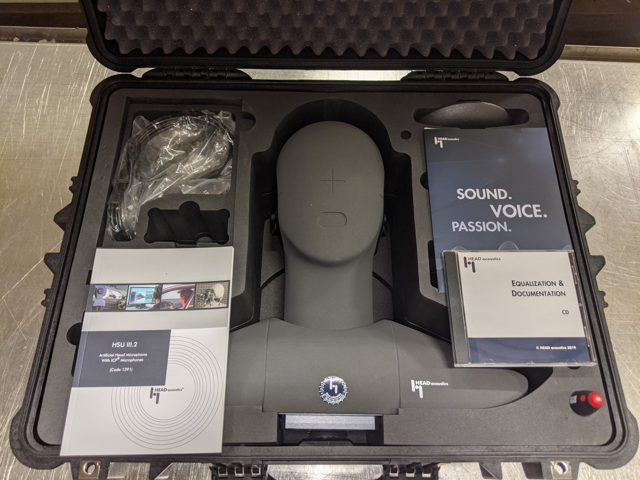 Head Acoustics HSU III.2 Artifical Head Microphone with ICP Microphones