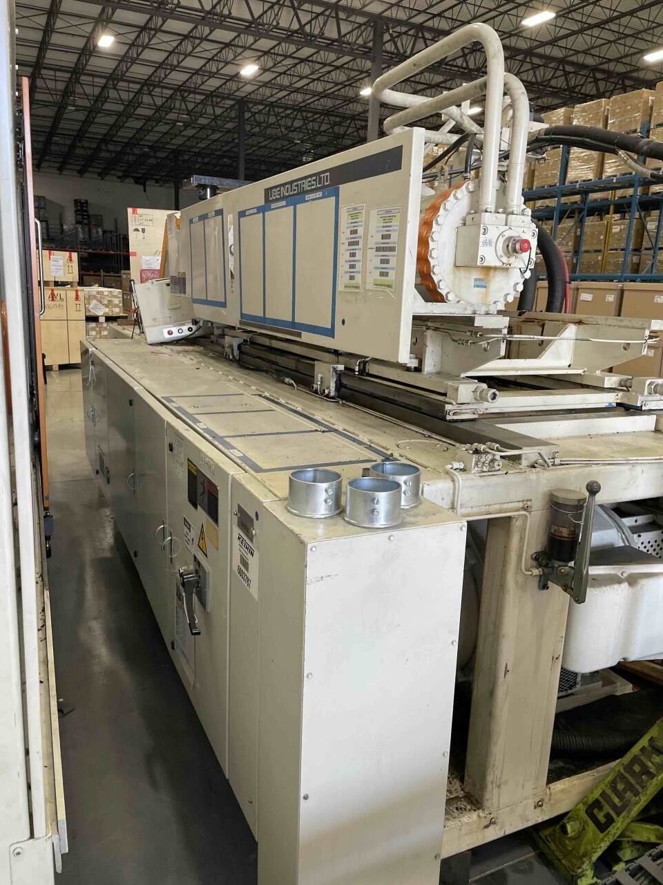 1999 Toshiba UBE 650 Ton Molding Machine For Sale | Aucto