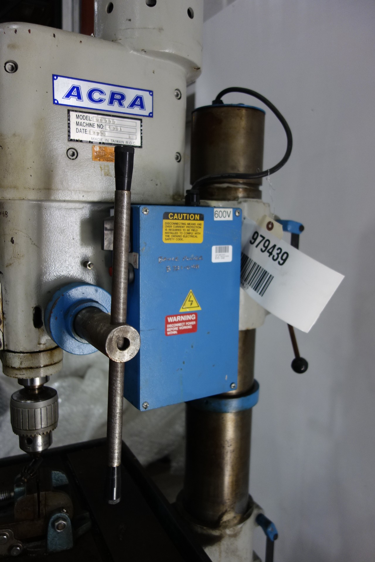 ACRA GEARED HEAD DRILL PRESS
