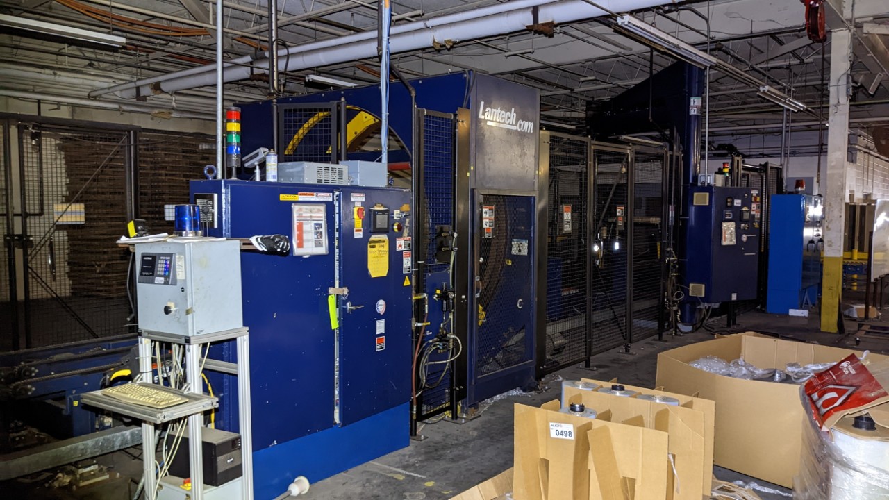 LANTECH PALLET WRAPPING SYSTEM