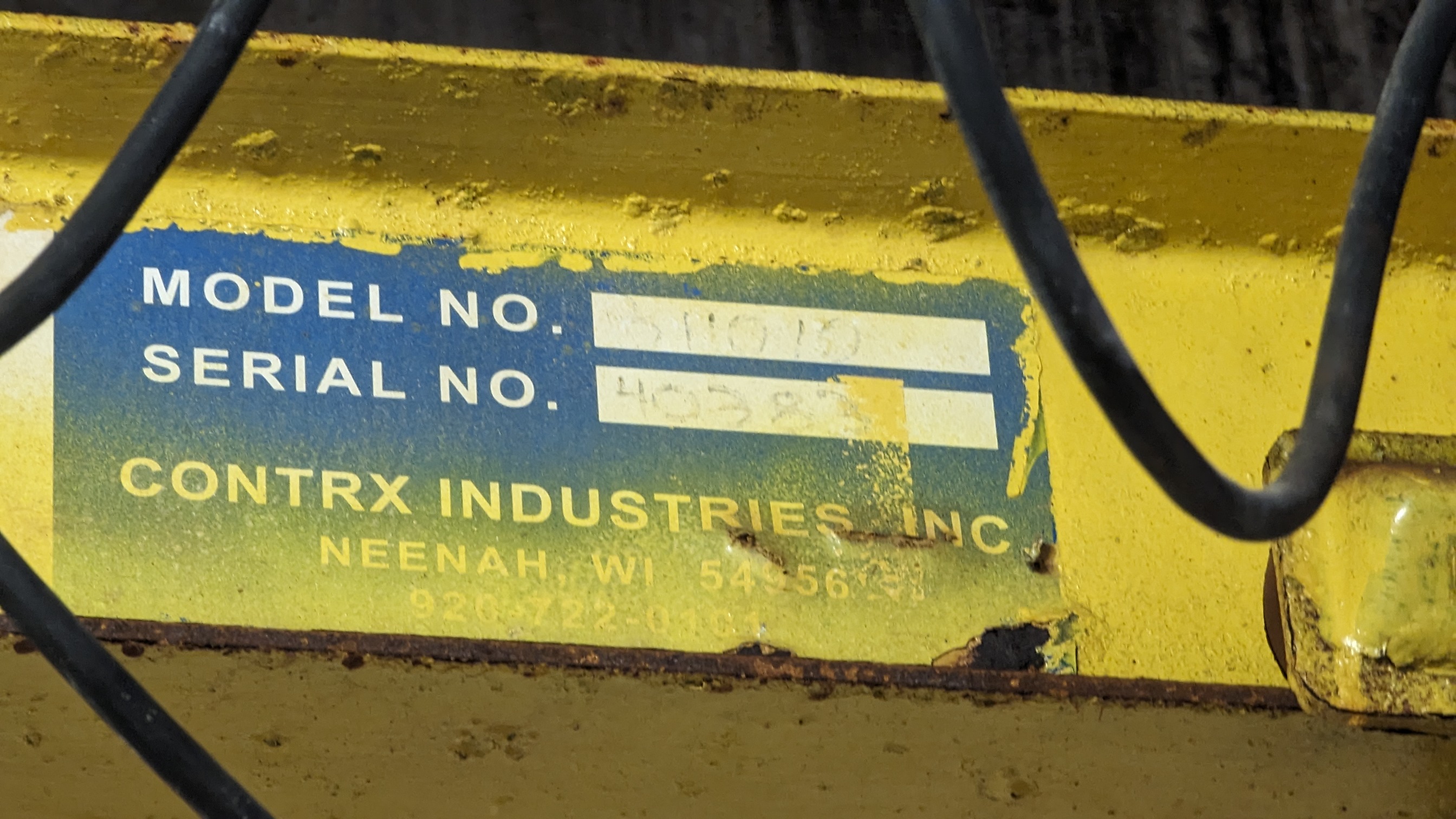 Contrx 511010 1/4 Ton Jib Crane with CM Hoist