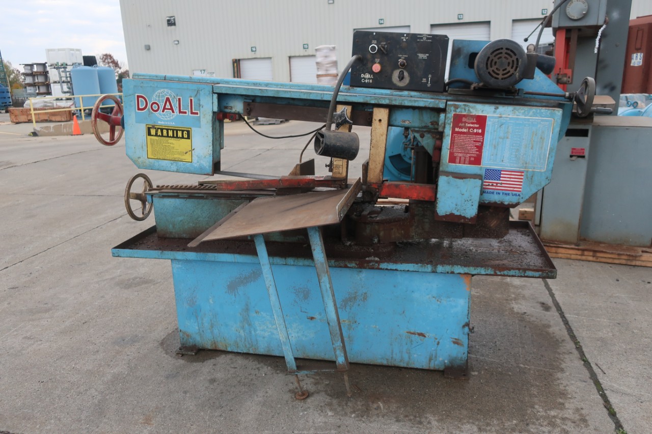 DOALL C-916S HORIZONTAL BAND SAW For Sale | Aucto