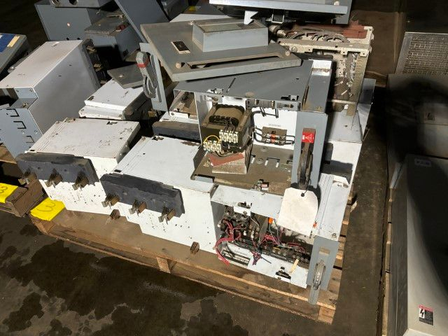 Bulk Lot of Allen Bradley & Cutler Hammer MCC Buckets & Doors, Motor ...