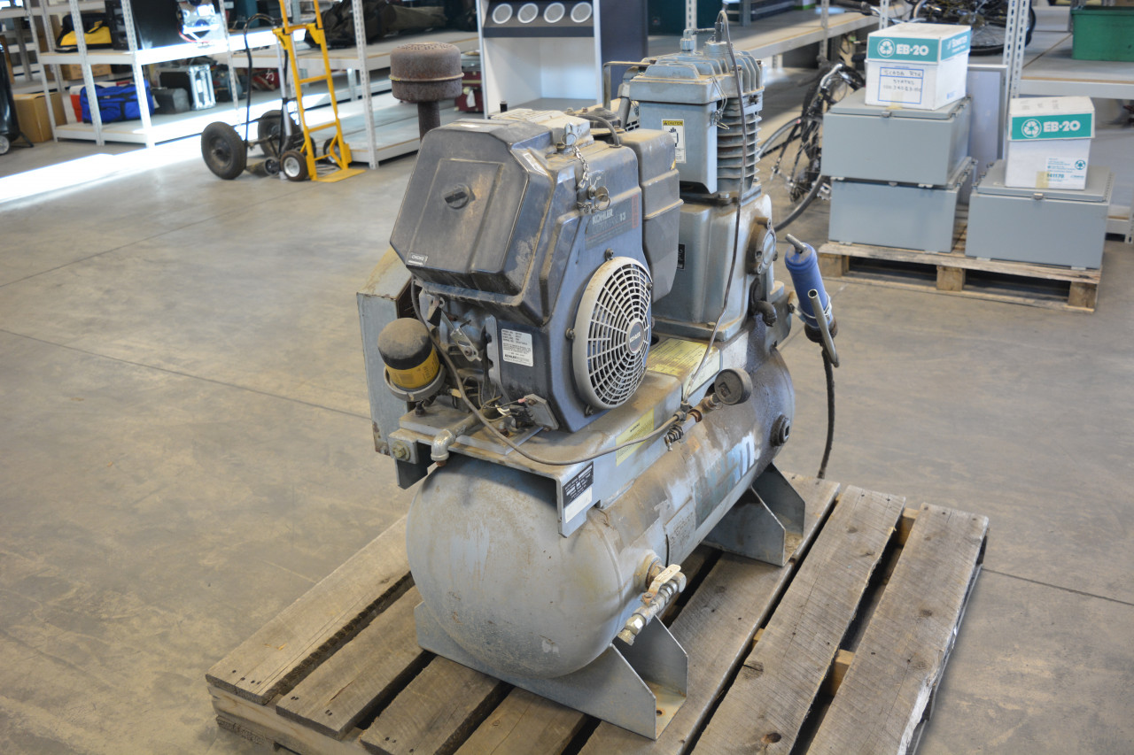 Curtis 30 Gallon Air Compressor, Kohler CH13S 398CC Command 13 Pro ...