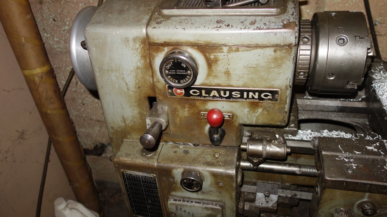 CLAUSING 5914 12X36IN FLAME HARDENED ENGINE LATHE For Sale | Aucto