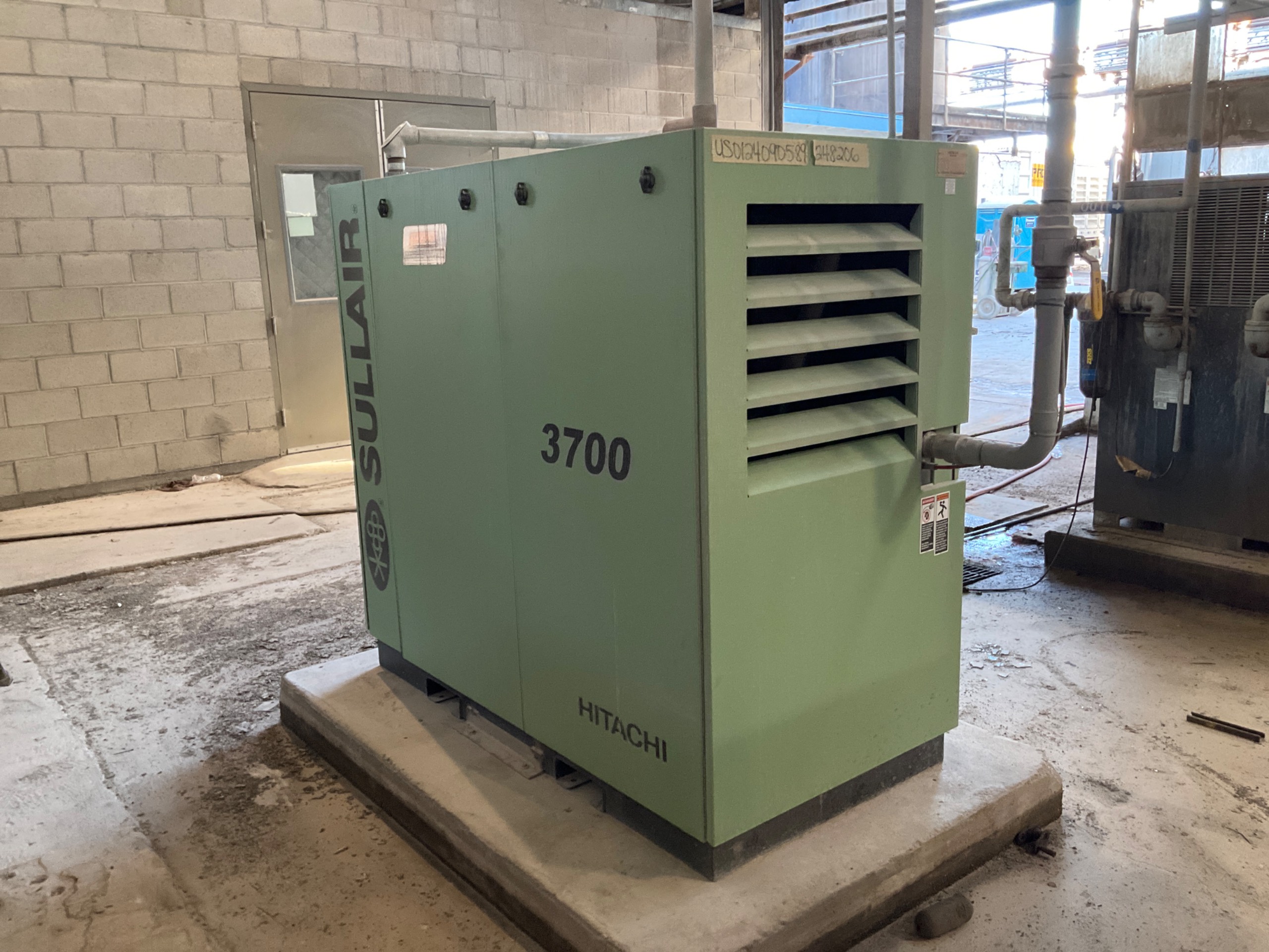 2024 SULLAIR SN3709B/A/PFG/460/60/YD/STS AIR COMPRESSOR For Sale | Aucto