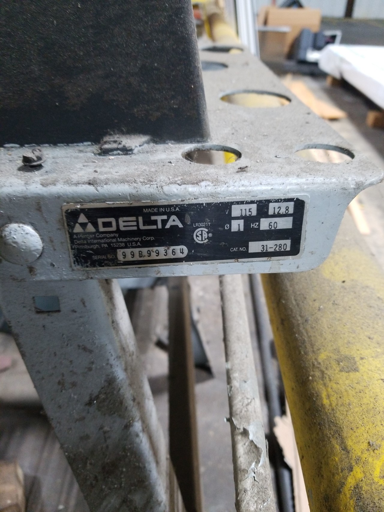 Delta 31-280 Belt and Disc Sander For Sale | Aucto