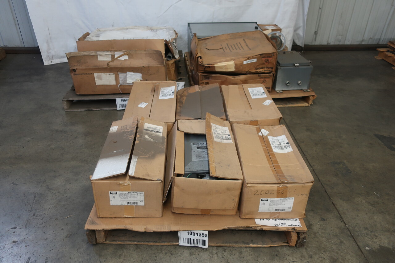 3 PALLETS OF ASSORTED ELECTRICAL CONDUIT PARTS AND ACCESSORIES For Sale ...
