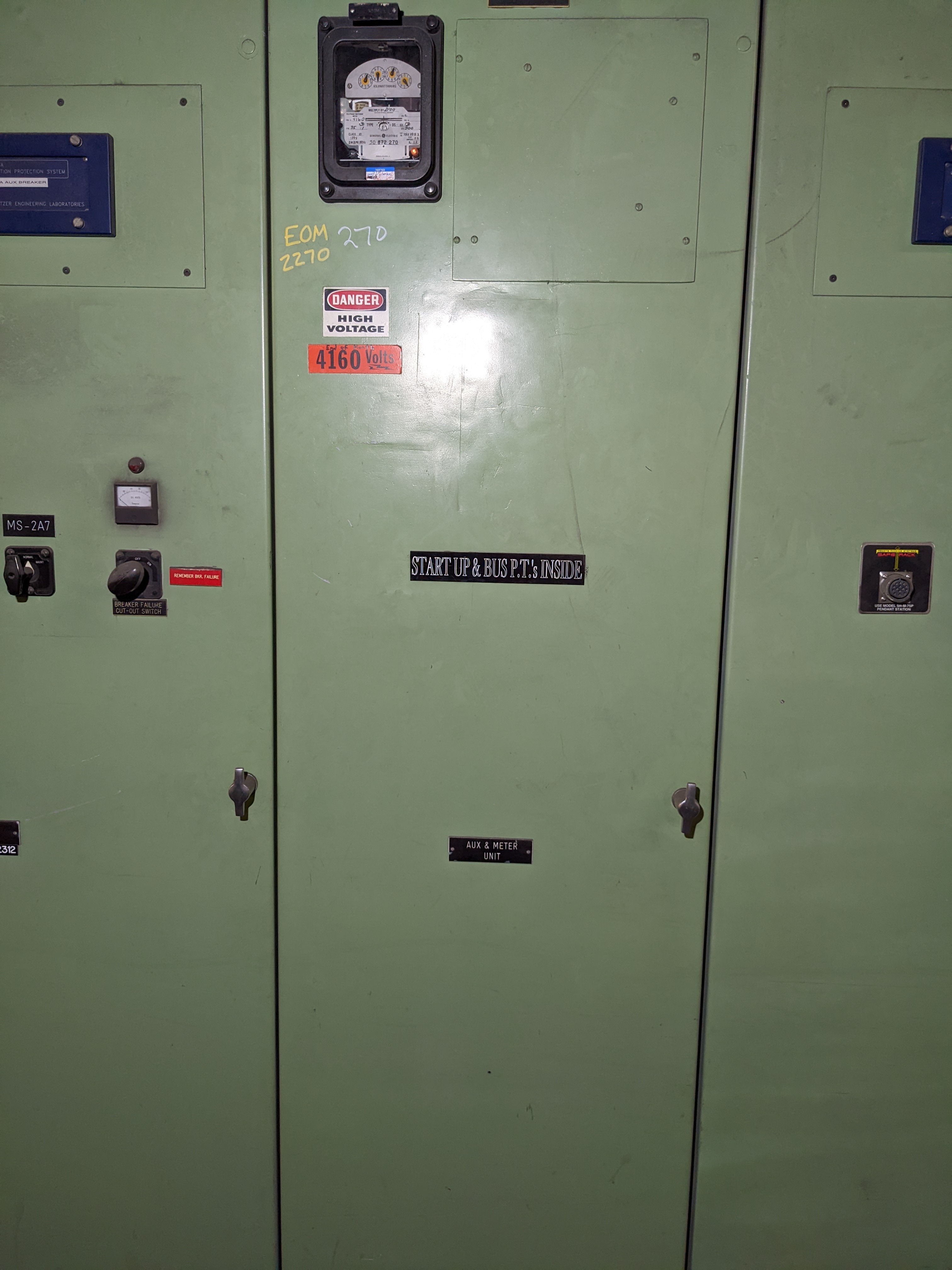SWITCHGEAR LOAD CENTER