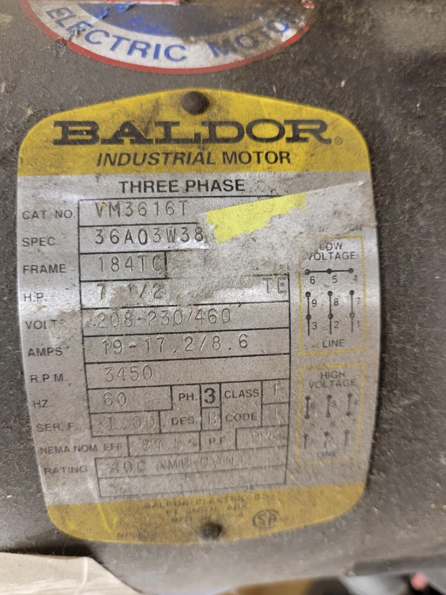 Baldor 3 Phase Motors (2536311) For Sale | Aucto