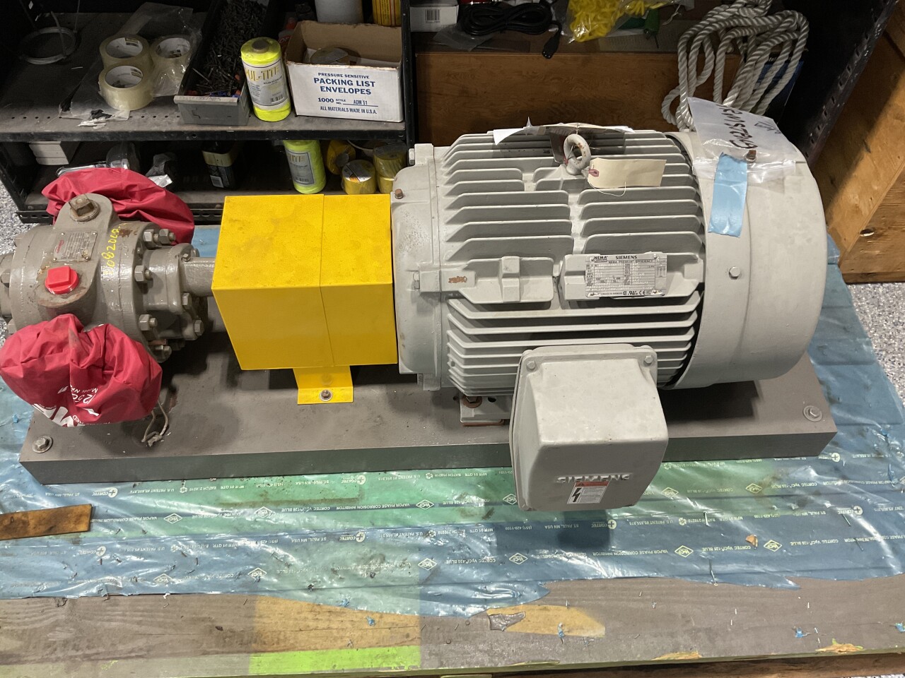 Siemens Motor and Flowserve Pump