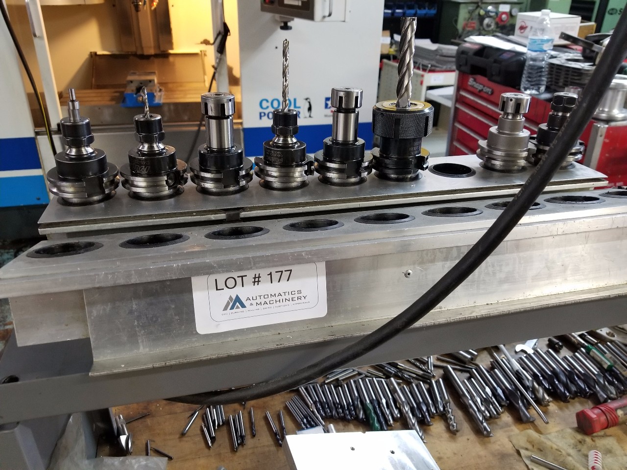 Bench Top Cat-40 holder racks (Tools not included) For Sale | Aucto