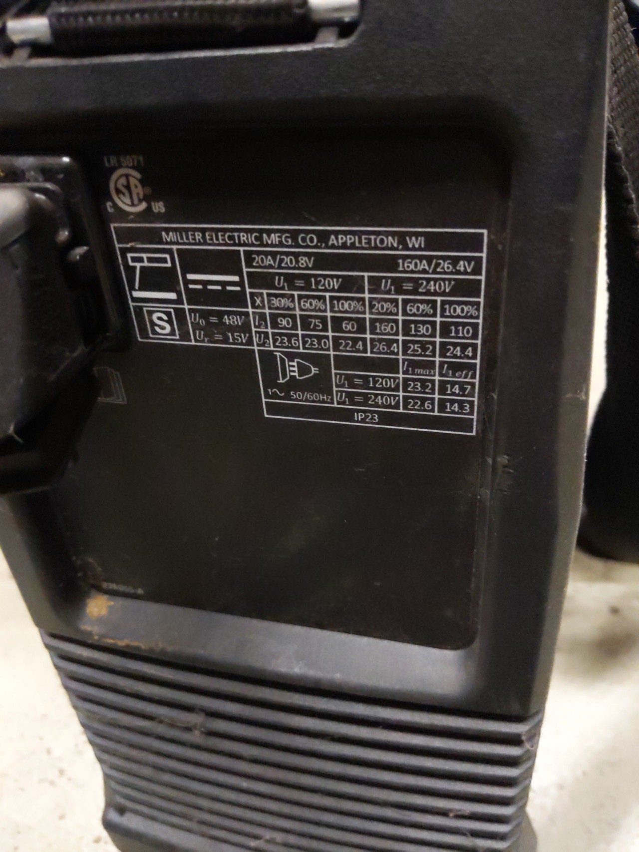 Miller Maxstar 161S Welder