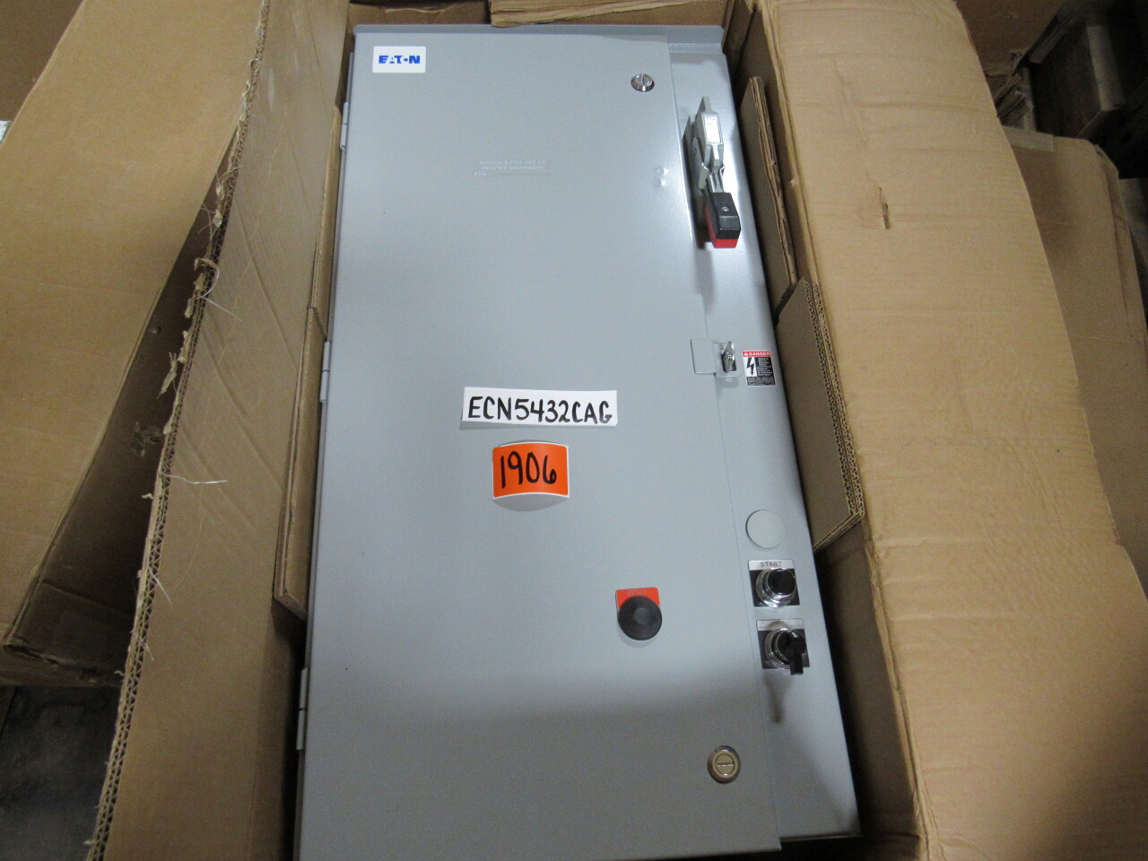 Eaton Panel w/ Fused Disconnect For Sale | Aucto