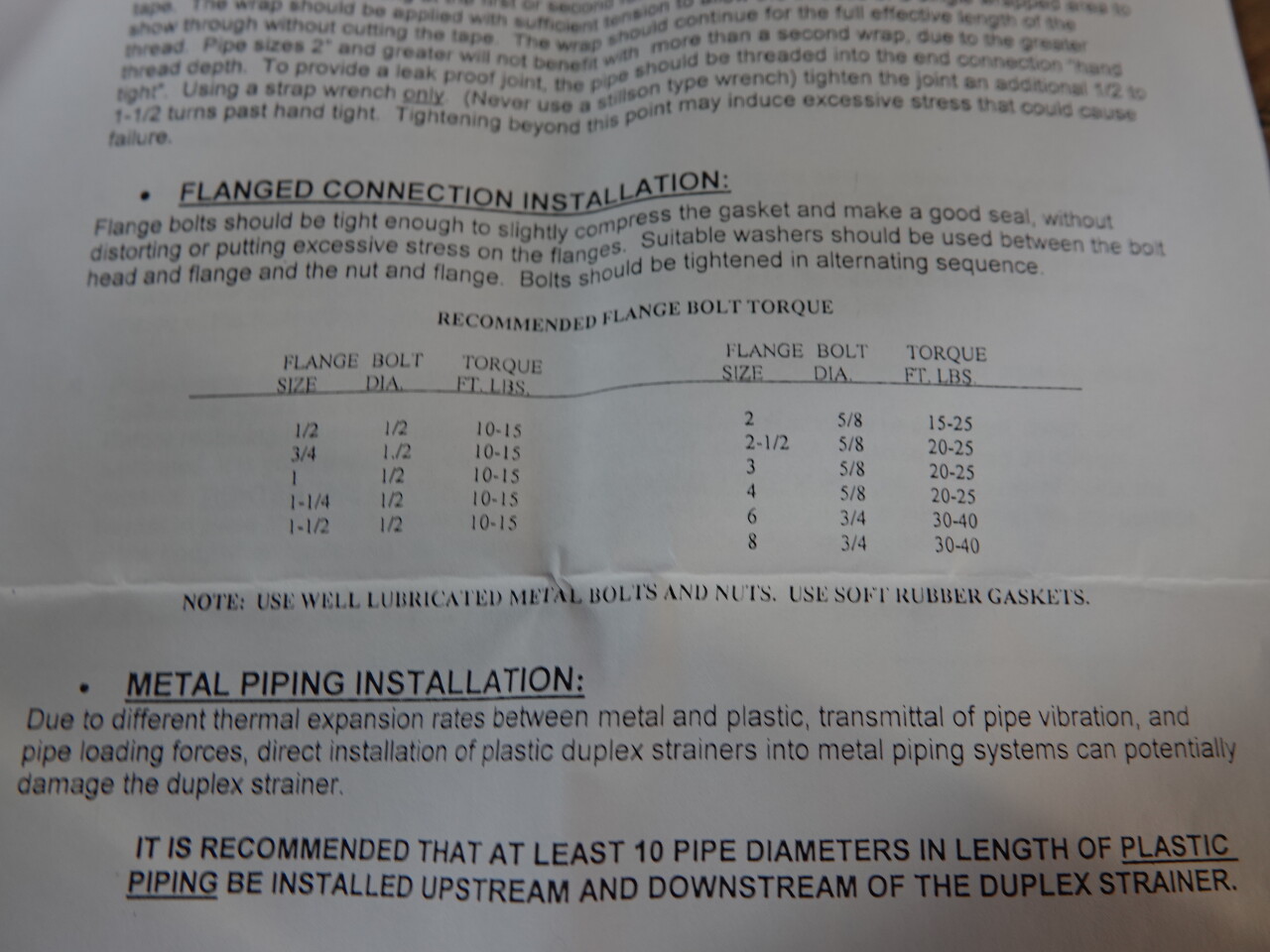 Hayward Strainer, Basket 6" CPVS Duplex W/Flange EPDM, with 1/32" 316SS ...