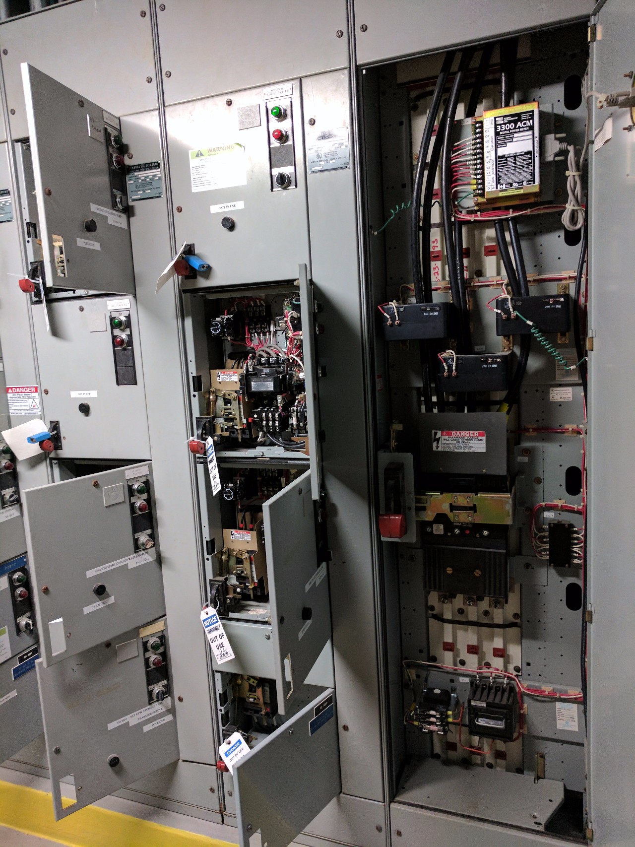 GE 8000 Line Motor Control Center MCC For Sale | Aucto