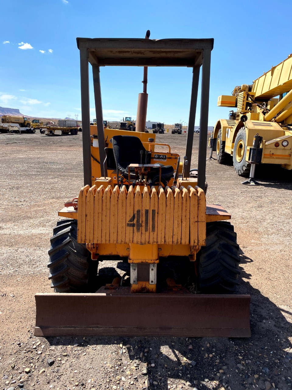 1980 Case Davis 70+4 Backhoe Trencher For Sale | Aucto
