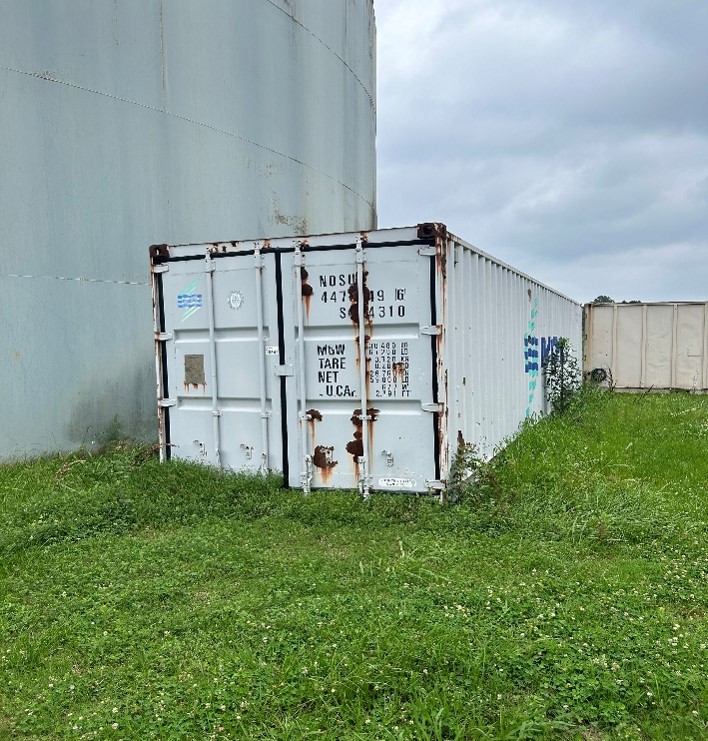 CONNEX BOX WITH SHELVES CONTENTS NOT INCLUDED