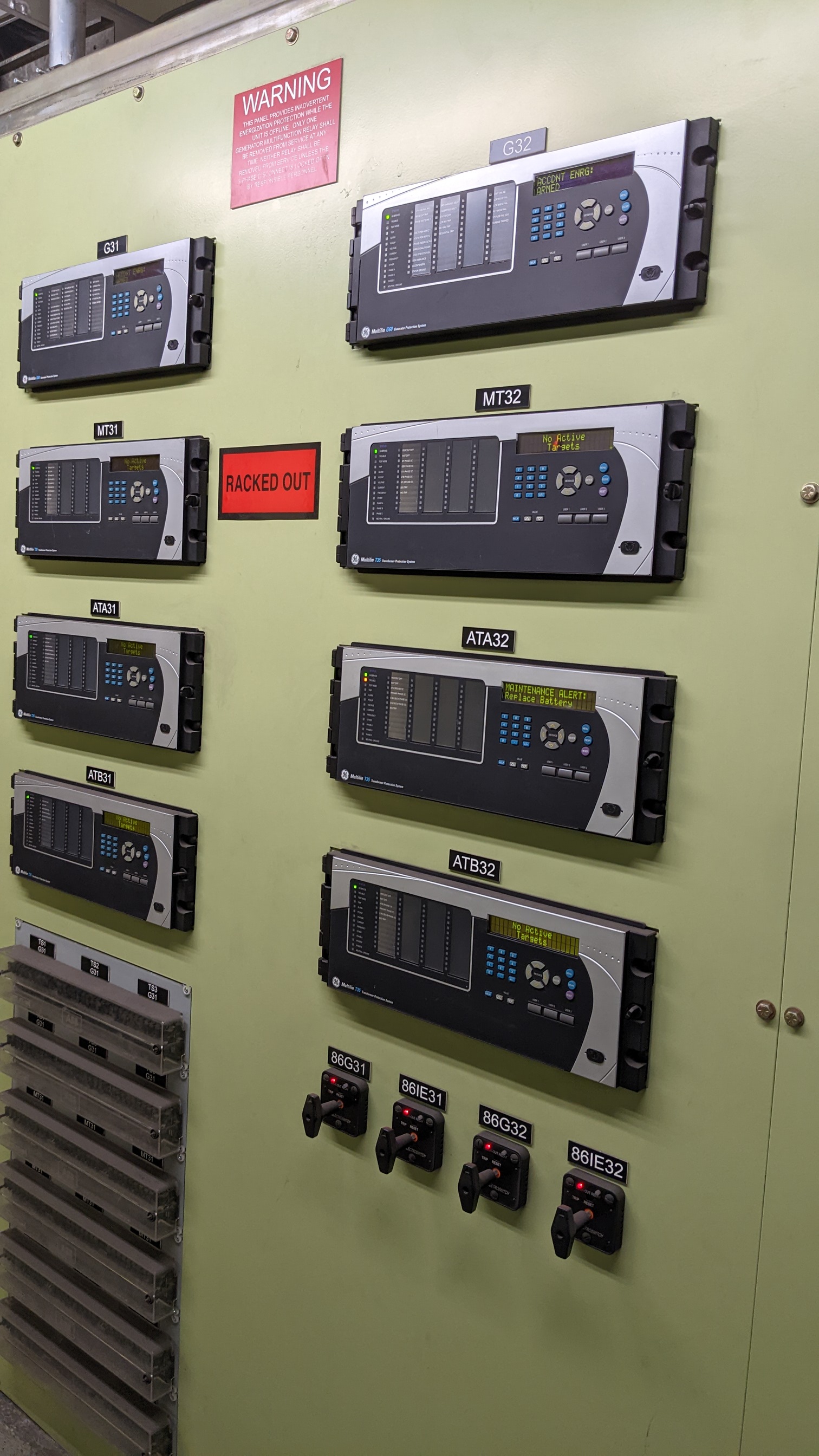 GE GENERATOR PROTECTION SYSTEM COMPONENTS For Sale | Aucto