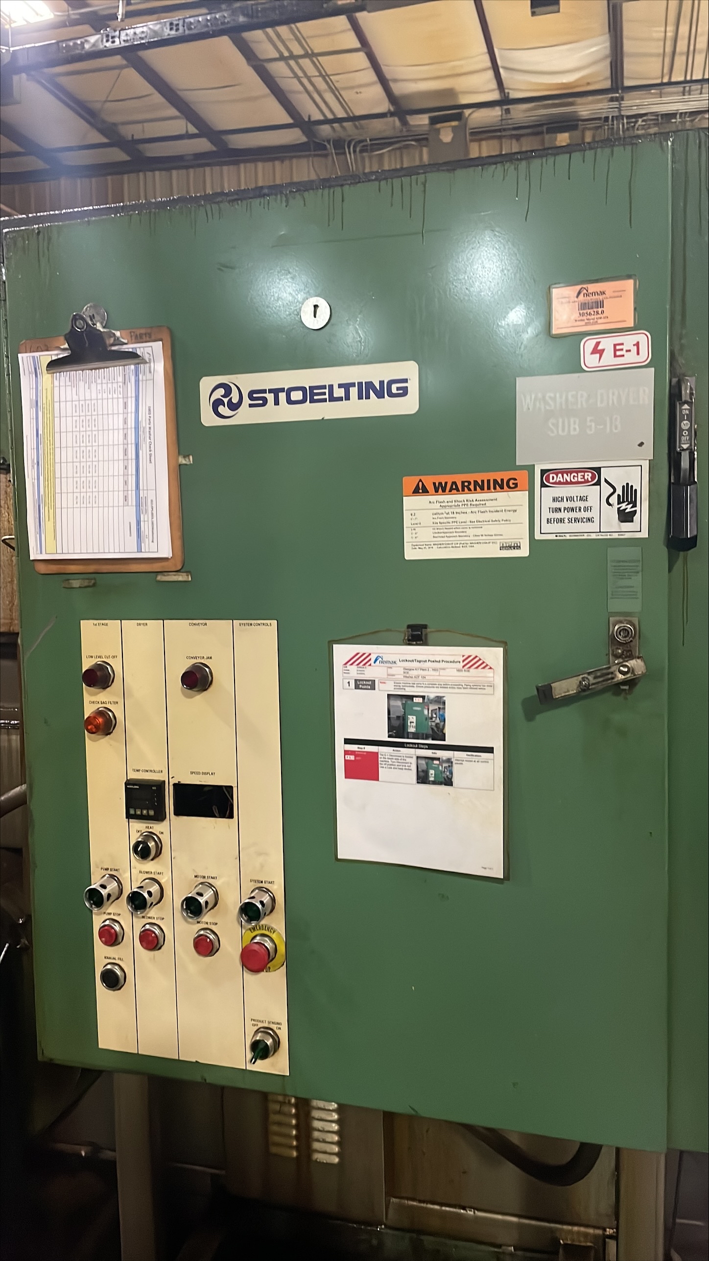 Stoelting AquaForce AOF-124 Parts Washer