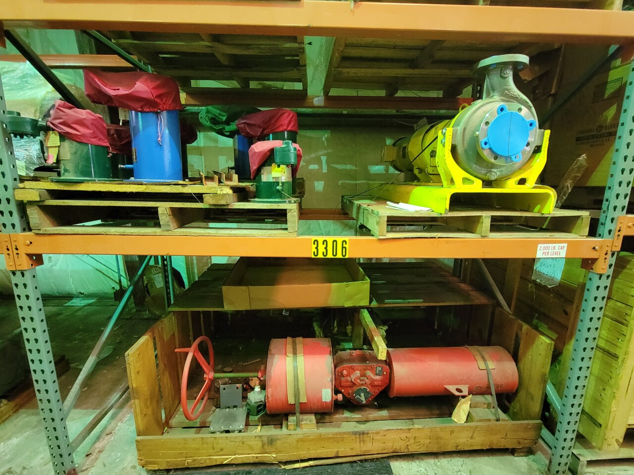 Bulk Inventory of Surplus Pumps