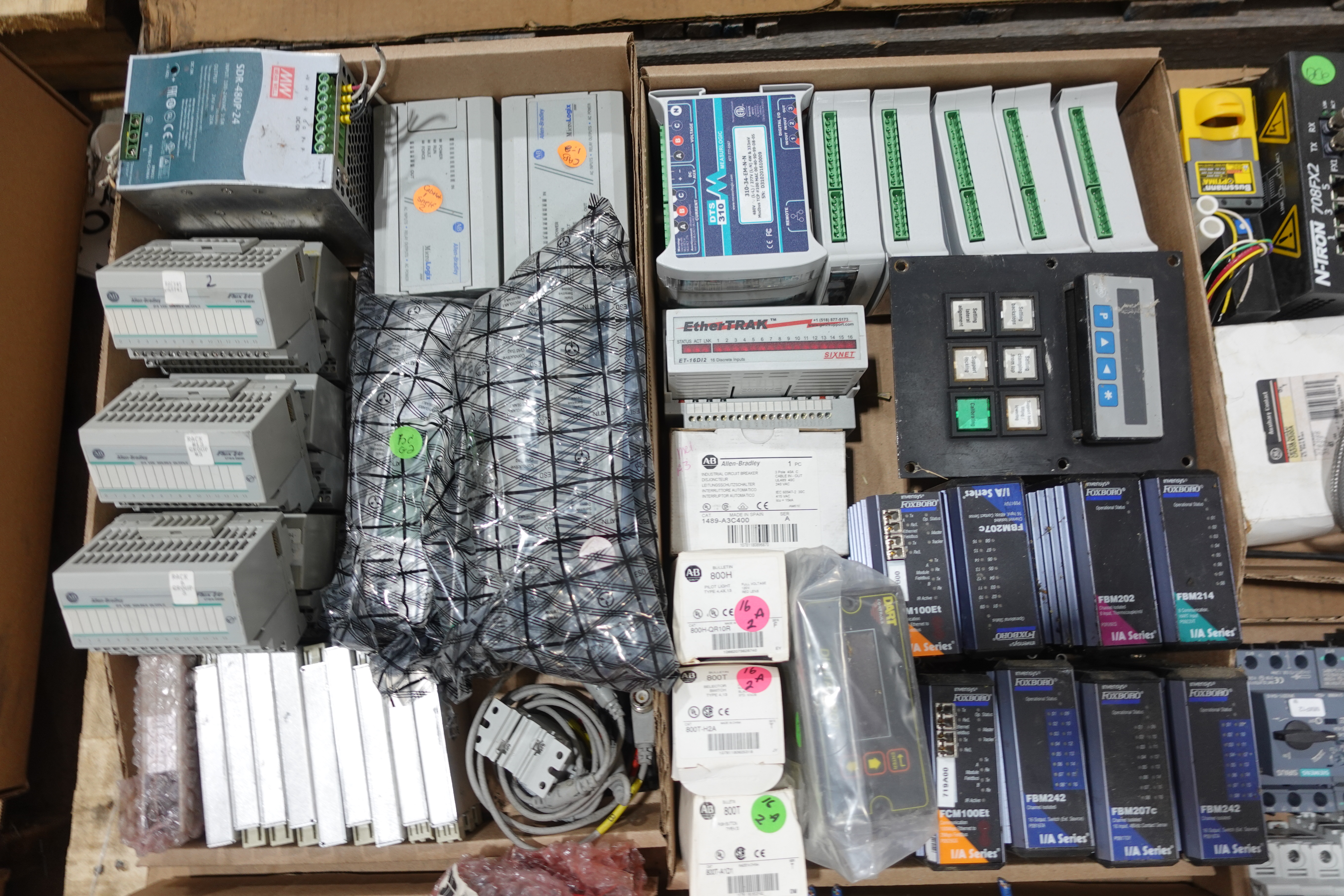 4 PALLETS OF ASSORTED AUTOMATION AND ELECTRICAL CONTROLS For Sale | Aucto