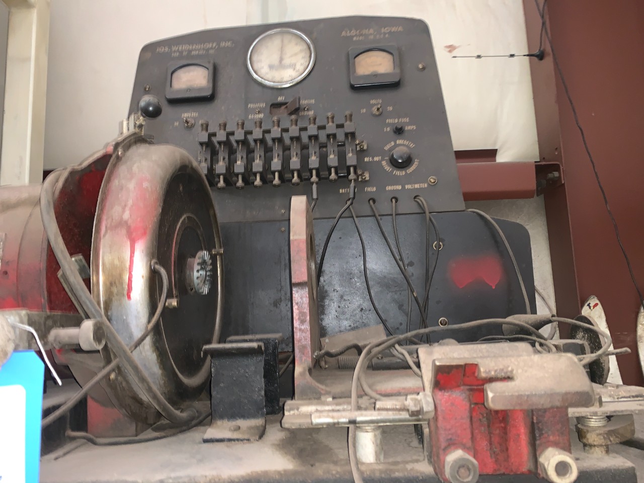 Jos. Weidenhoff Model 389 Generator & Magneto Test Bench For Sale | Aucto