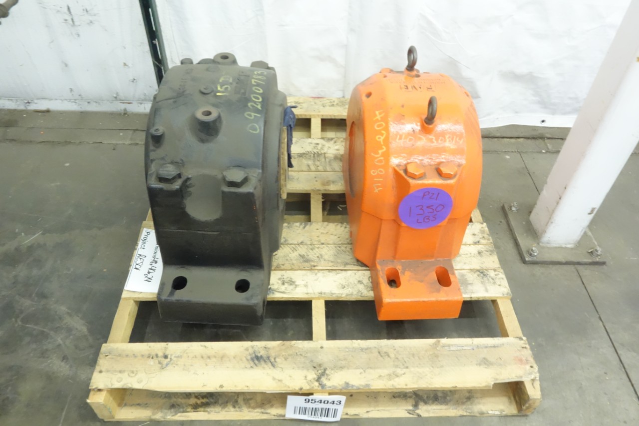 LOT OF 2 SPLIT CASE PILLOW BLOCK BEARING HOUSINGS
