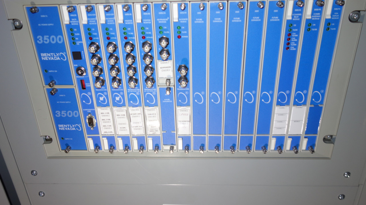 BENTLY NEVADA 3500 MONITORING SYSTEM CABINET For Sale | Aucto