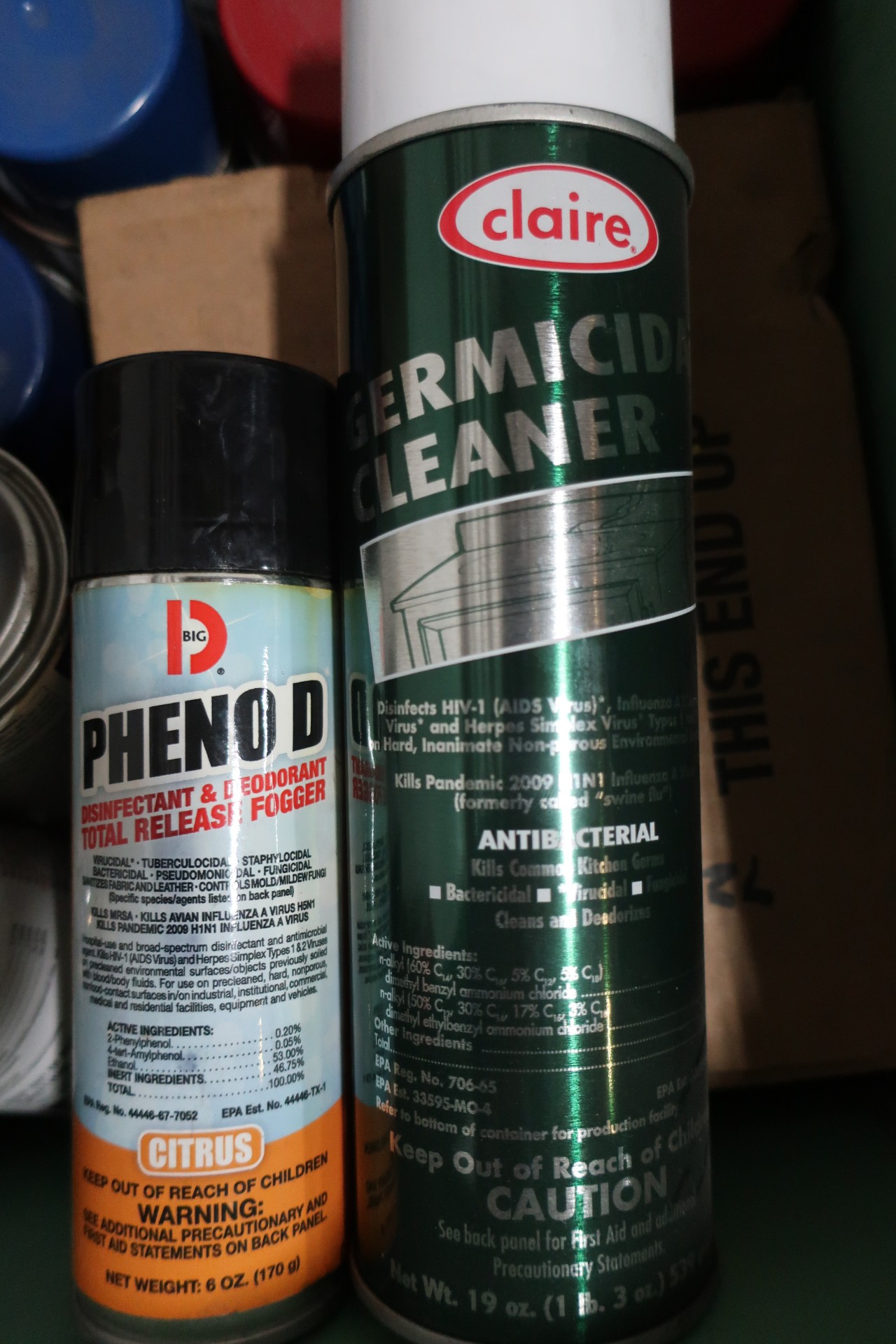 2 PALLETS OF ASSORTED LUBRICANTS AND SPRAY PAINT