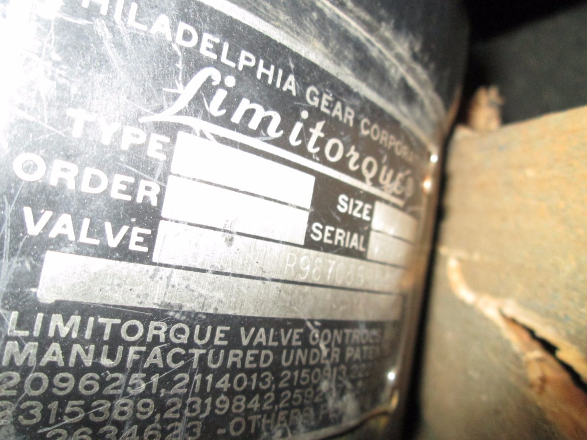 LIMITORQUE SMA VALVE ACTUATOR For Sale | Aucto