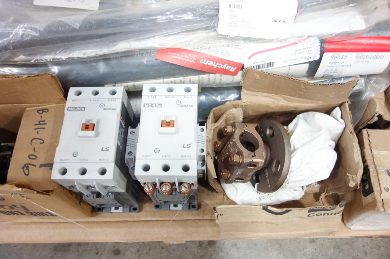 2 PALLETS OF ASSORTED ELECTRICAL - SPLICE KITS, GAUGE TEST EQUIPMENT ...