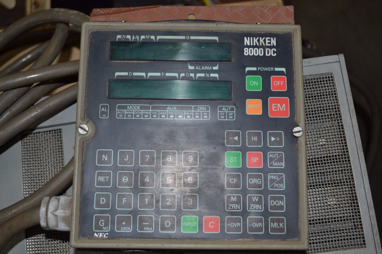 LOT OF 2 NIKKEN ROTARY W/ NIKKEN 8000 DC CONTROLLER